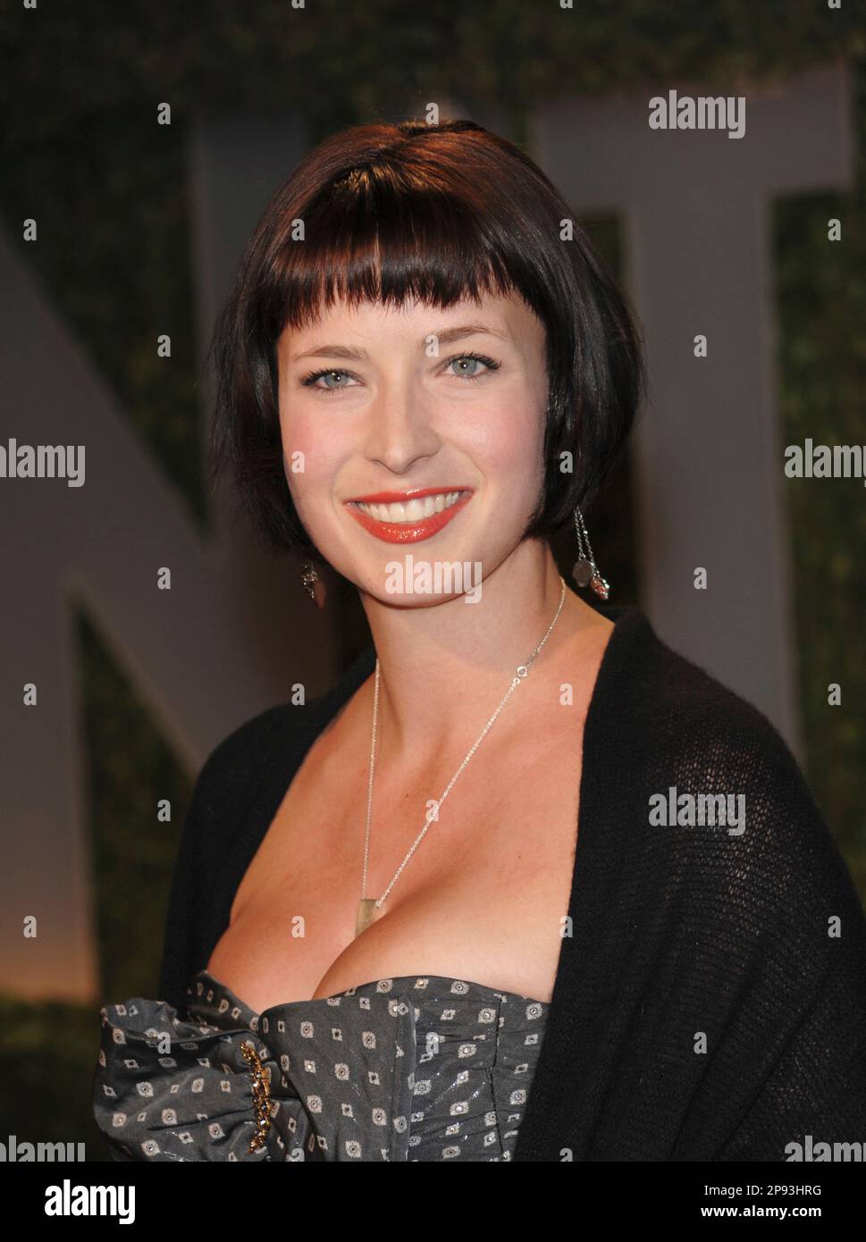 Screenwriter Diablo Cody arrives at the Vanity Fair Oscar party on ...