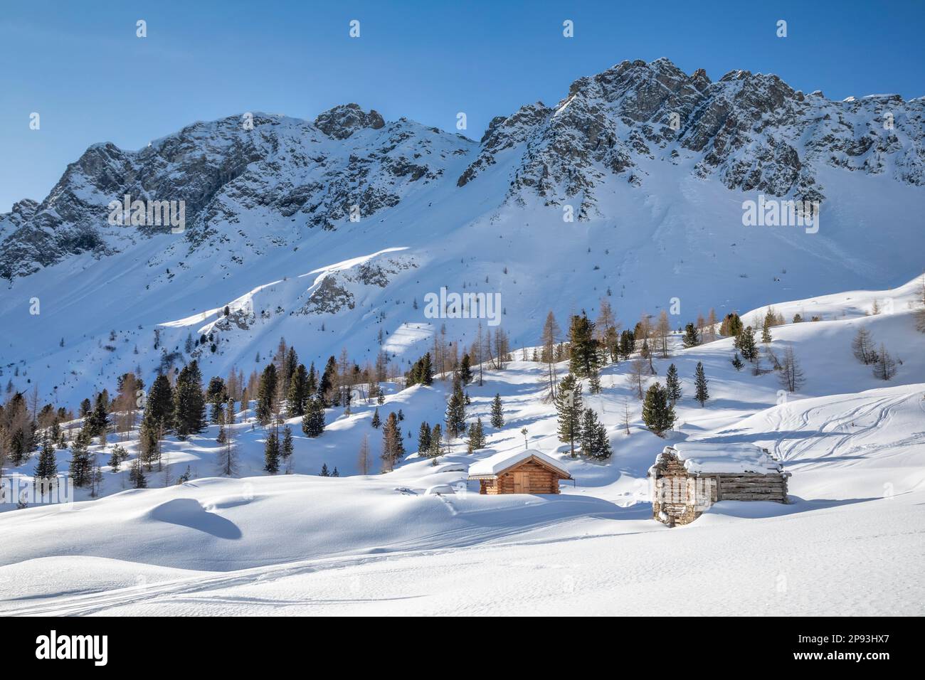 Italy, Trentino Alto Adige, province of Trento, San Giovanni di Fassa ...