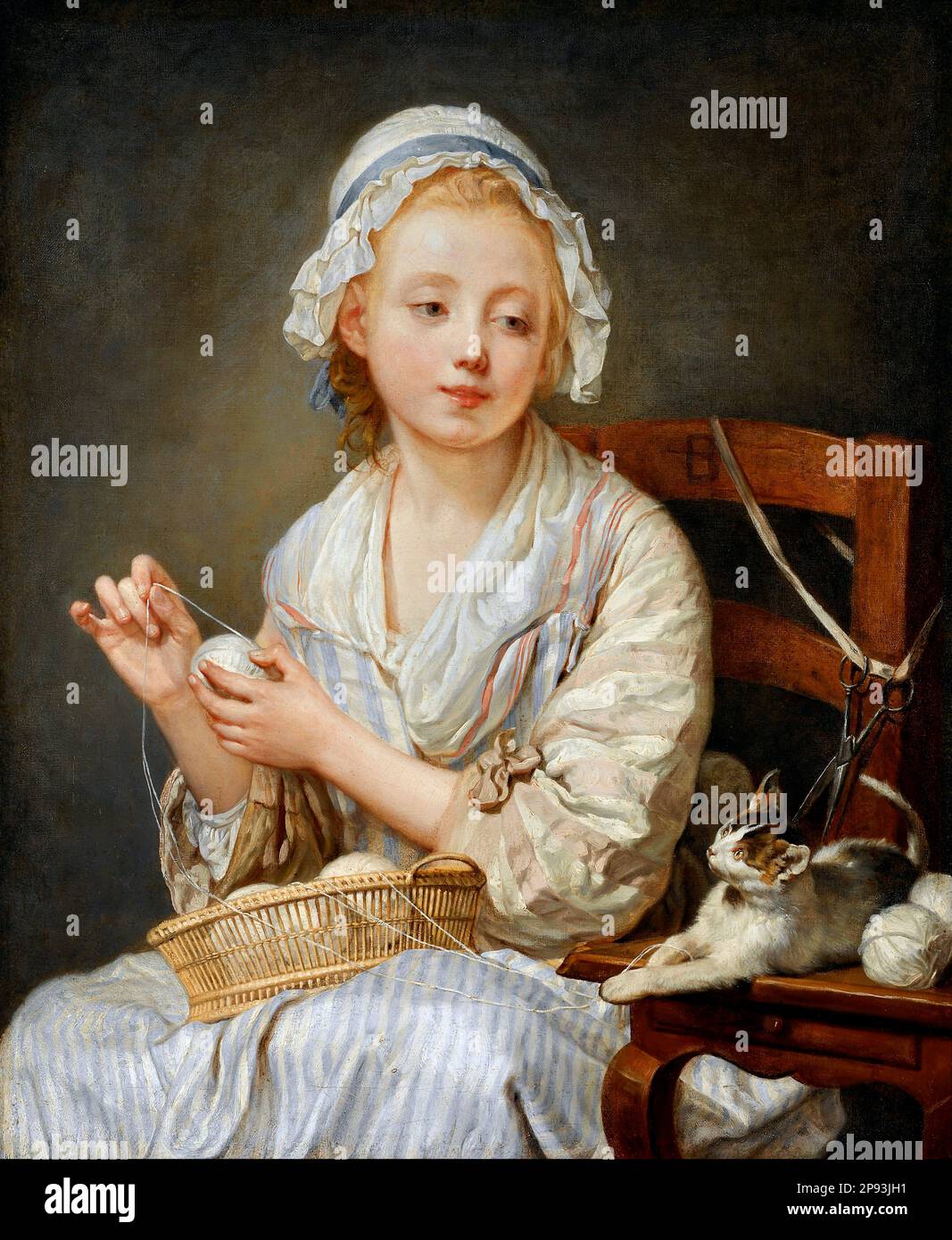 Jean baptiste greuze paintings hi-res stock photography and images - Alamy