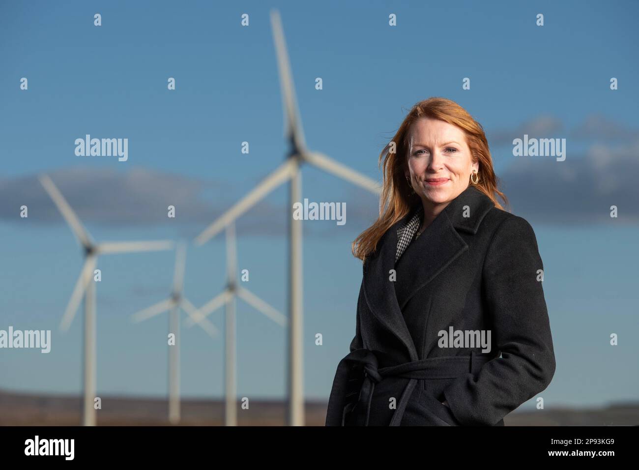 Harburn, Scotland, UK. 10 March 2023.PICTURED: Ash Regan MSP seen ...