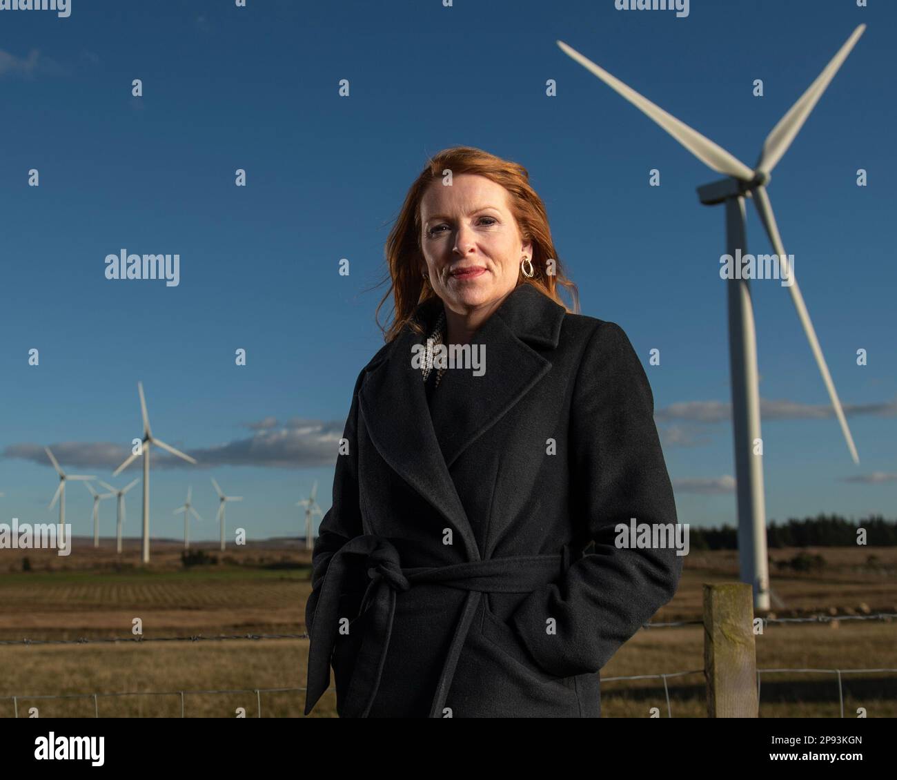 Harburn, Scotland, UK. 10 March 2023.PICTURED: Ash Regan MSP seen ...