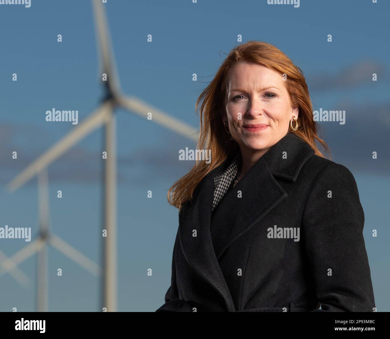 Harburn, Scotland, UK. 10 March 2023.PICTURED: Ash Regan MSP seen ...