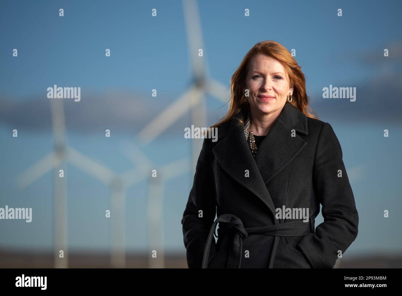 Harburn, Scotland, UK. 10 March 2023.PICTURED: Ash Regan MSP seen ...