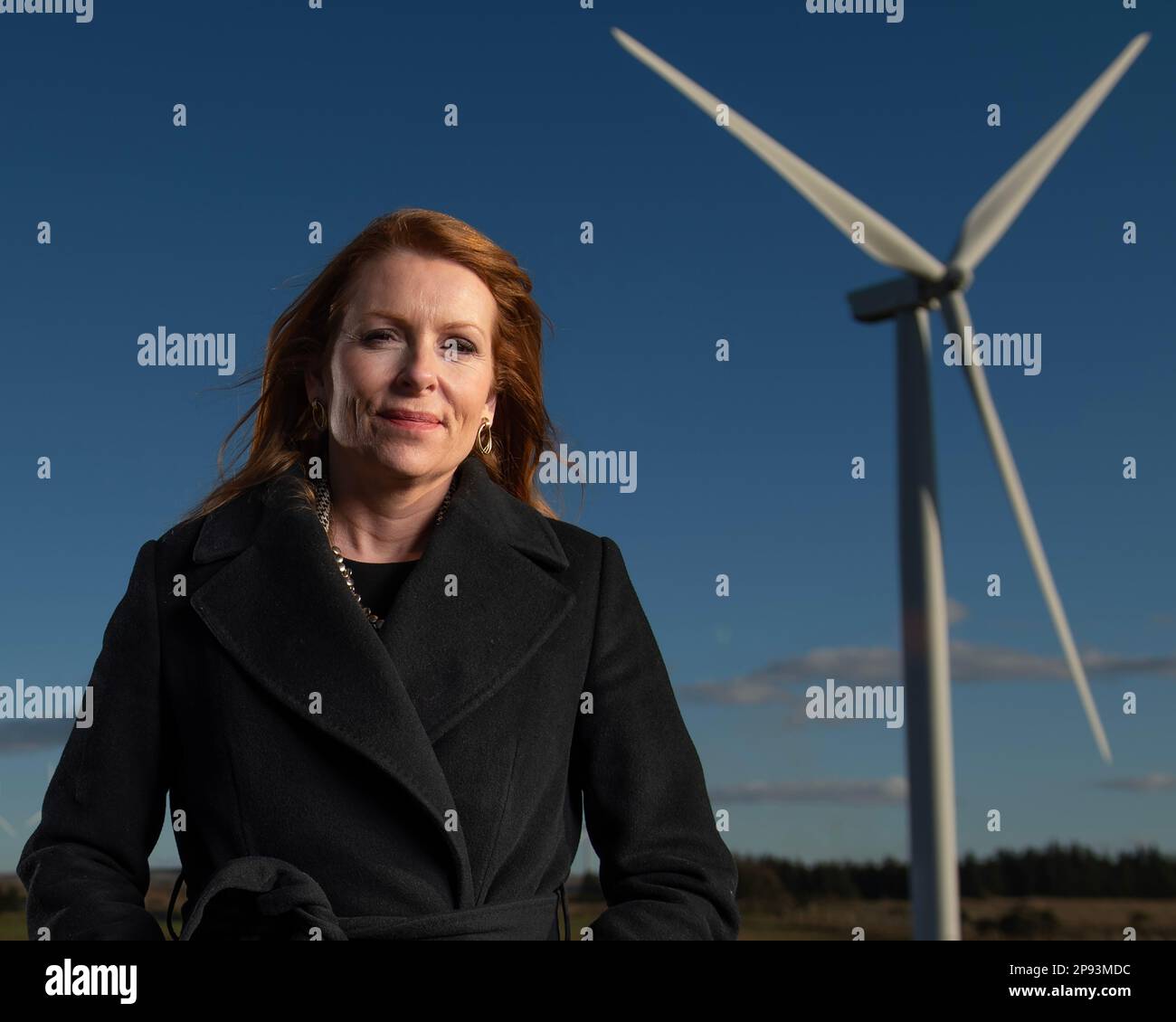 Harburn, Scotland, UK. 10 March 2023.PICTURED: Ash Regan MSP seen ...