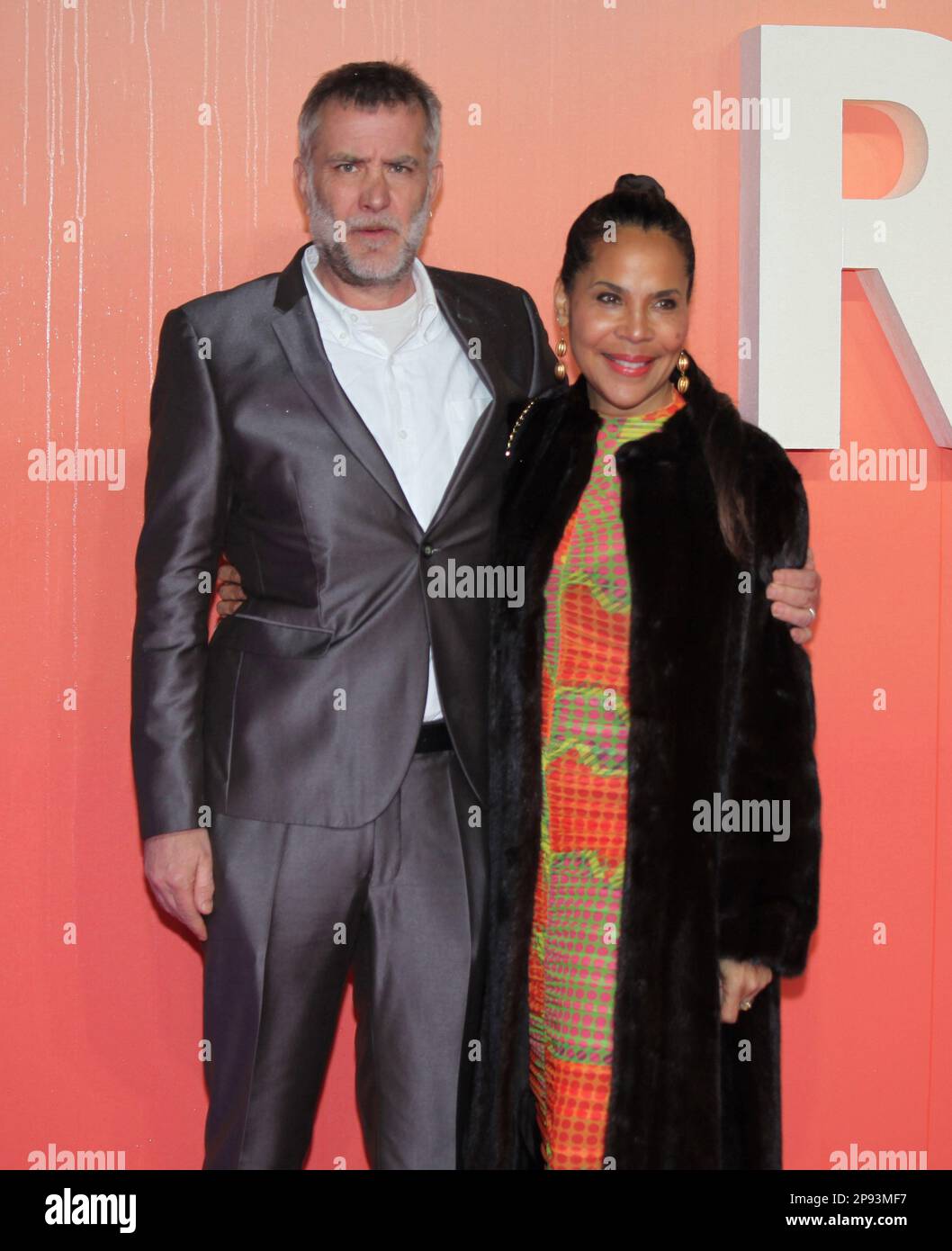 London, UK. Damian Jones and Lynn Blades at the Rye Lane UK premiere ...