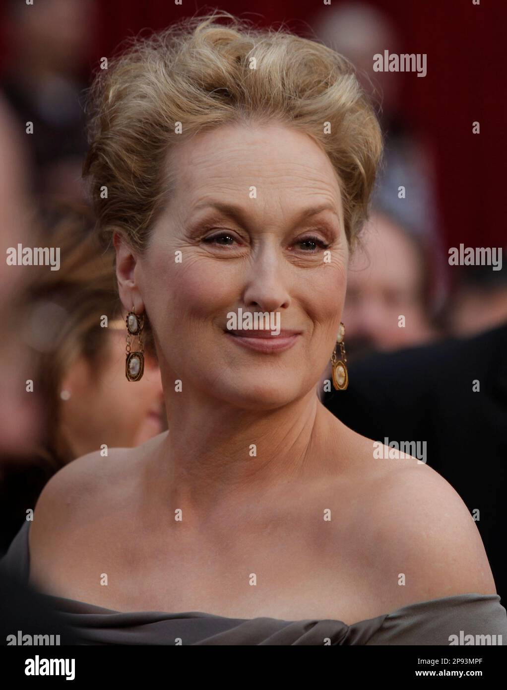 Meryl Streep, nominated for an Oscar for best actress in a leading role ...