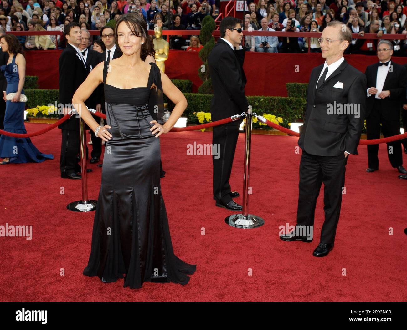Jennifer Grey and her father Joel Grey arrive for the 81st Academy ...