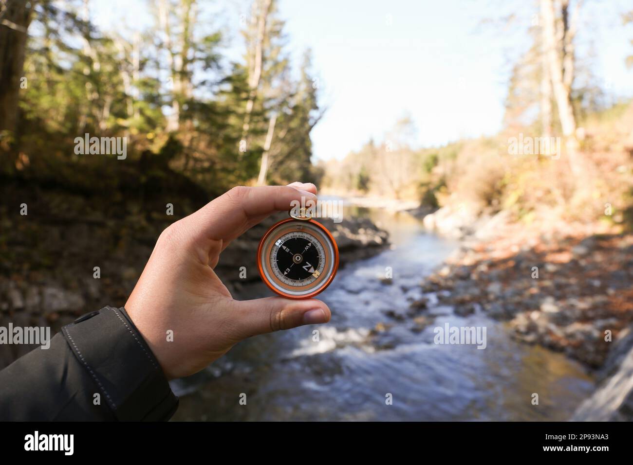 Using compass hi-res stock photography and images - Alamy
