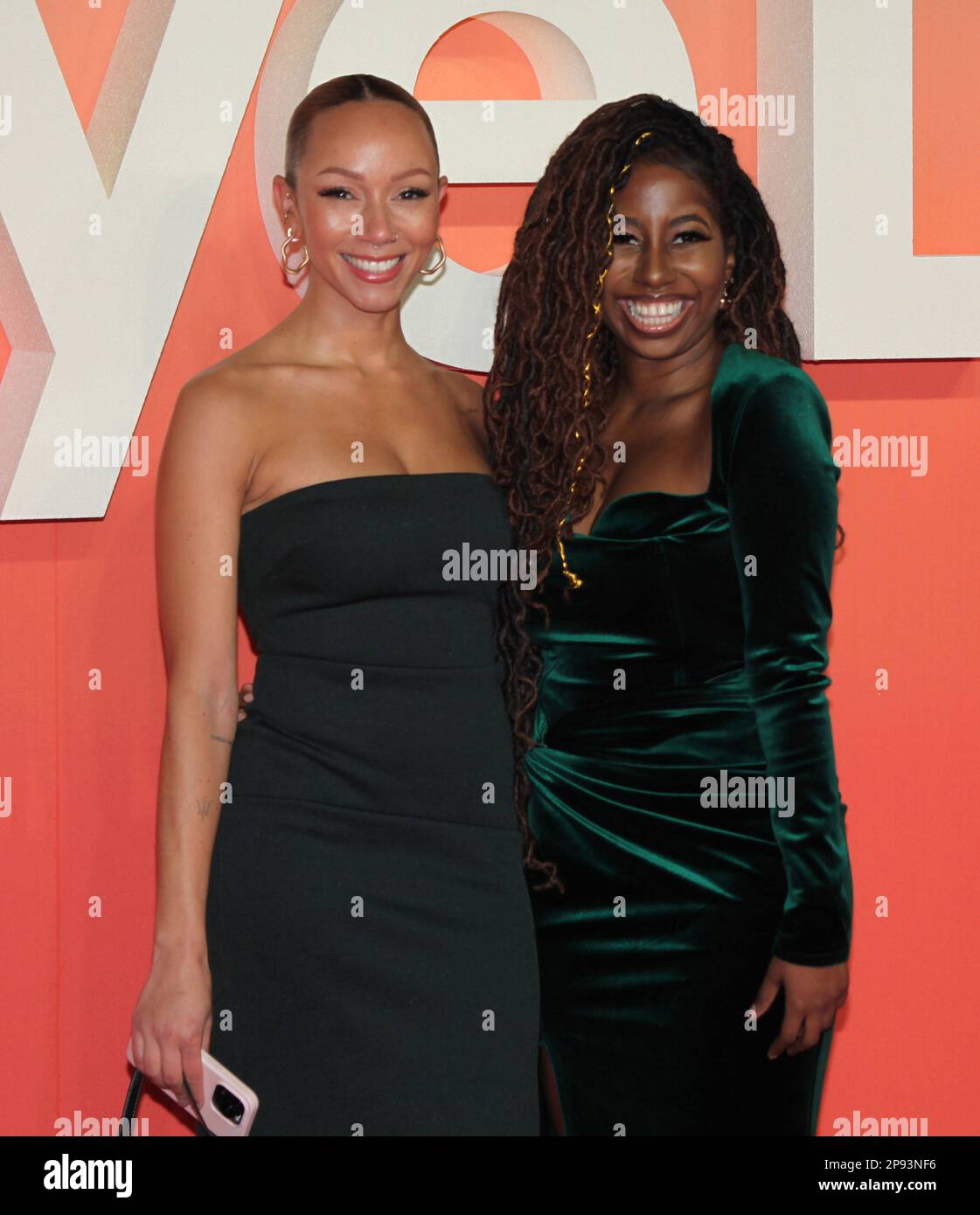 London, UK. Leoni Justice (right) at the Rye Lane UK premiere. Peckham ...