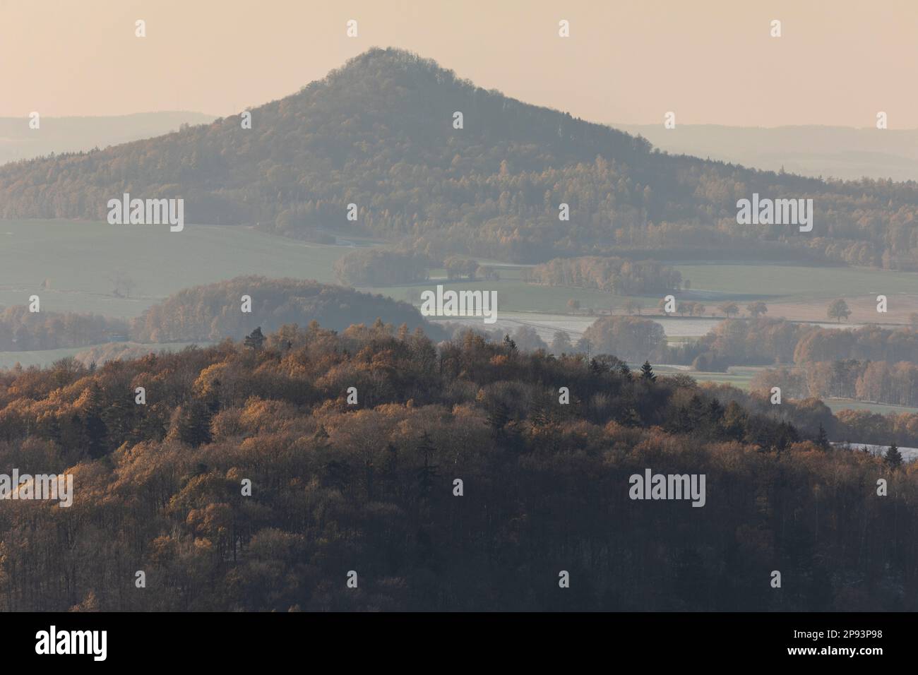 Europe, Poland, Lower Silesia, Viewpoint in Gozdno Stock Photo - Alamy
