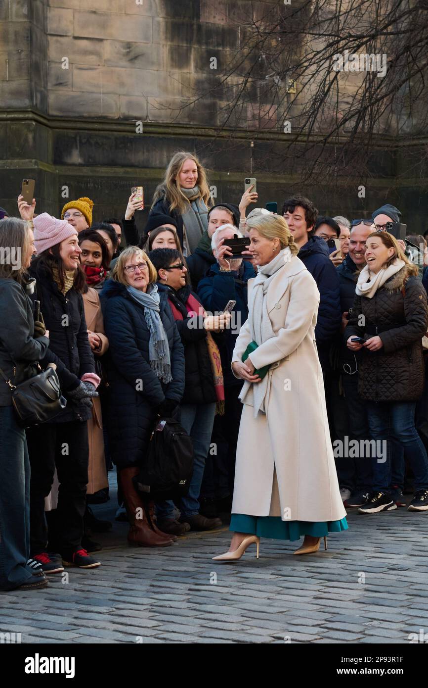 Edinburgh Scotland, UK 10 March 2023. New Duke of Edinburgh Prince ...