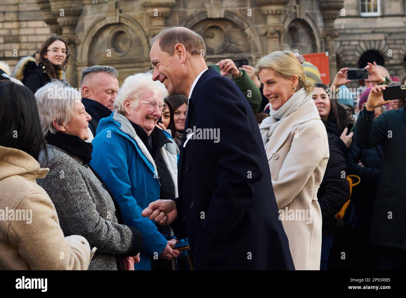Edinburgh Scotland, UK 10 March 2023. New Duke of Edinburgh Prince ...