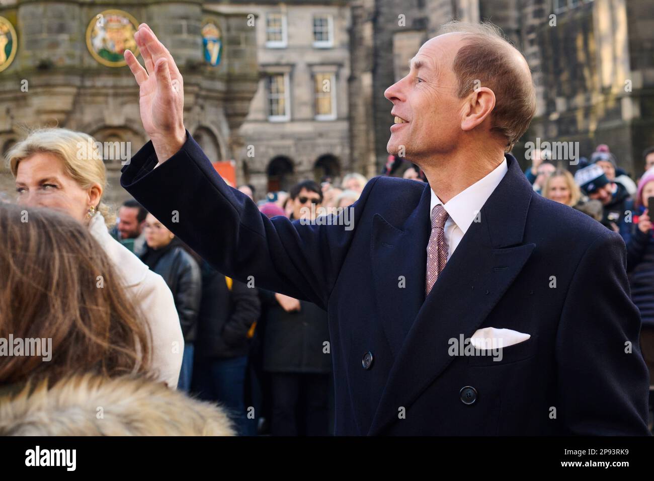 Edinburgh Scotland, UK 10 March 2023. New Duke of Edinburgh Prince ...