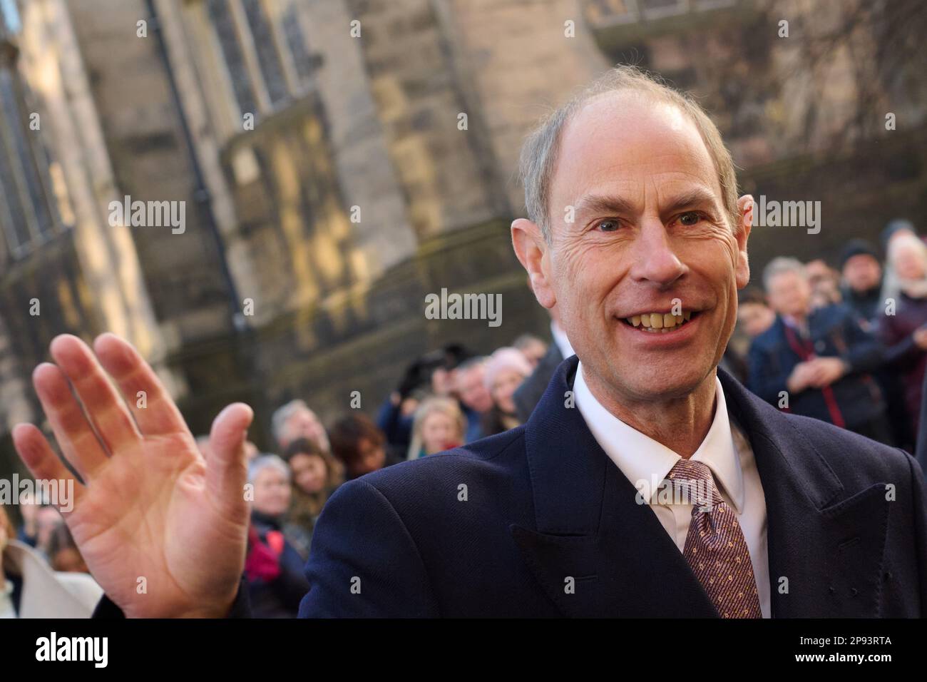 Edinburgh Scotland, UK 10 March 2023. New Duke of Edinburgh Prince ...