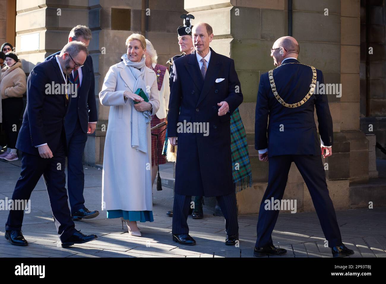 Edinburgh Scotland, UK 10 March 2023. New Duke of Edinburgh Prince ...