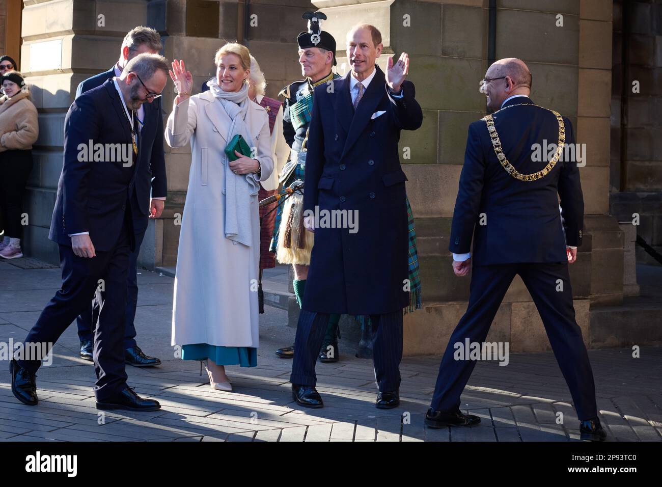 Edinburgh Scotland, UK 10 March 2023. New Duke of Edinburgh Prince ...