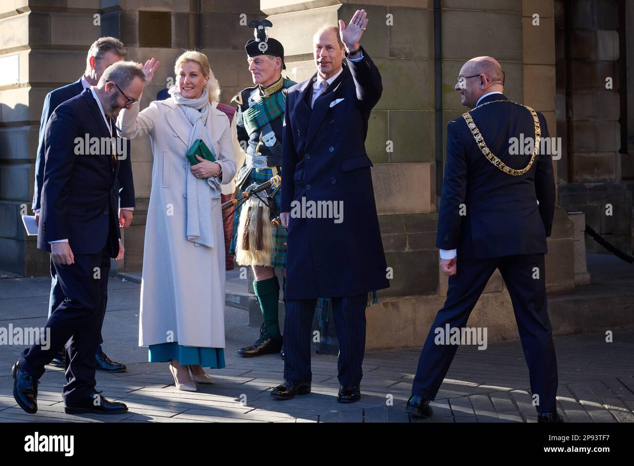 Edinburgh Scotland, UK 10 March 2023. New Duke of Edinburgh Prince ...