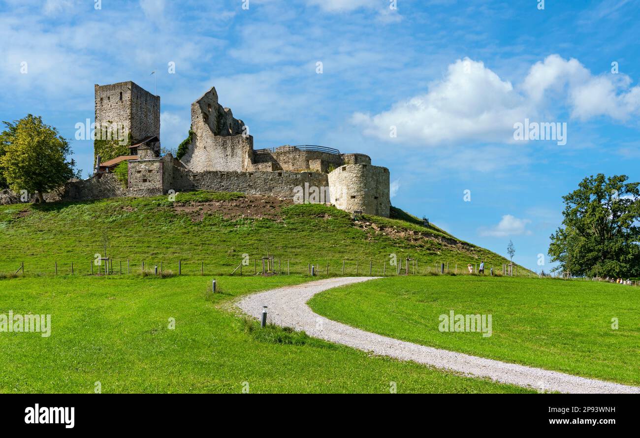 Sulzberg castle ruin Stock Photo - Alamy
