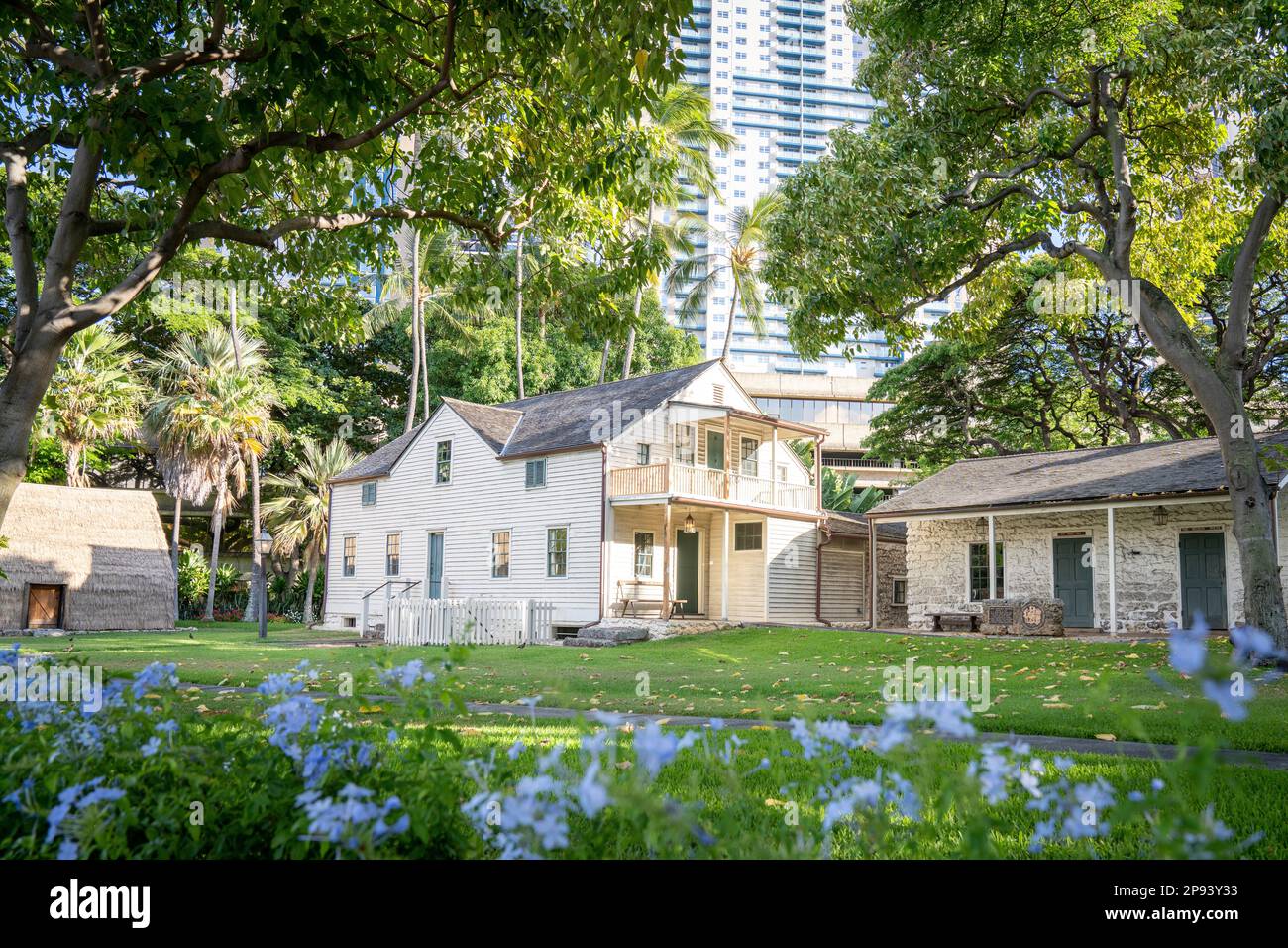 Historic Mission House in Honolulu, Oldest Building in Hawaii, USA ...