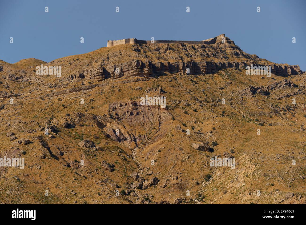 The ramparts of Rani kot, a fort in Pakistan also called the Great Wall ...