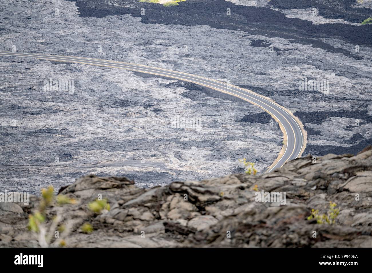 View from Kealakomo Overlook, Hawai'i Volcanoes National Park, Big ...
