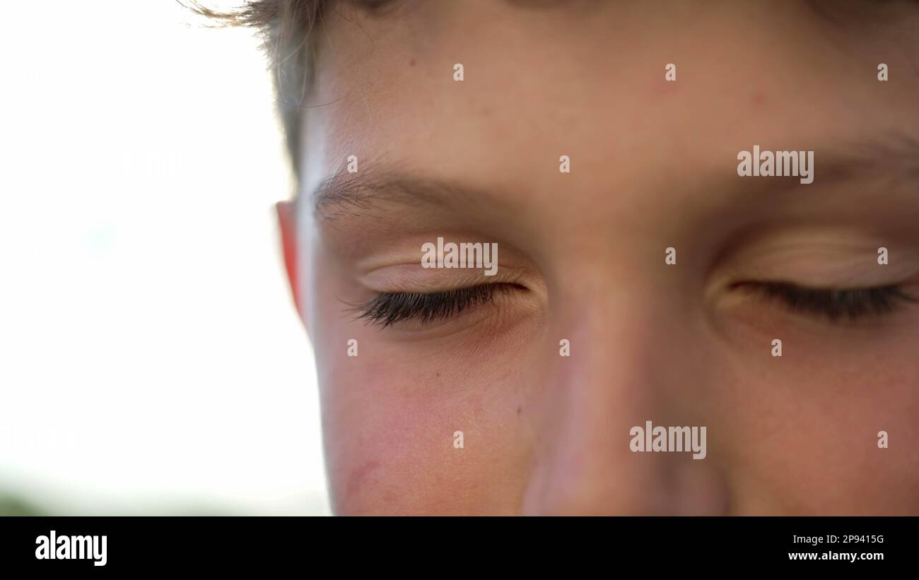 Closes one eye hi-res stock photography and images - Alamy