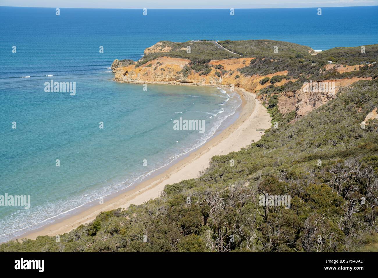 View from the lookout point at Koorie Cultural Walk on Point Addis ...