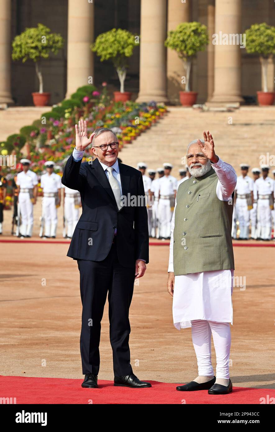 Anthony albanese and narendra modi hi-res stock photography and images ...