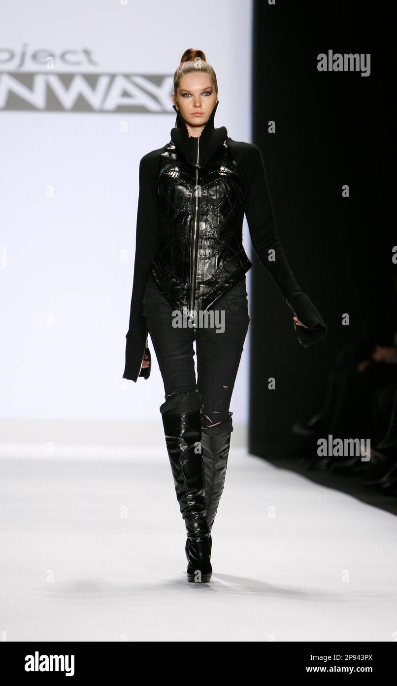 Contestants' designs are modeled in the Project Runway Season 6 Finale ...