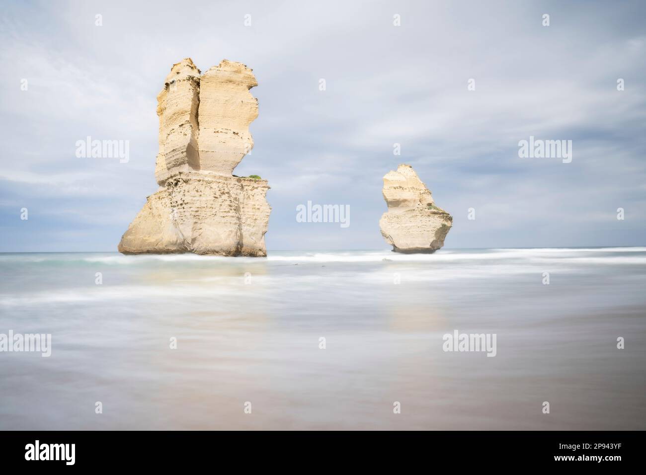 Rock formations at Gibson Beach, Great Ocean Road, Victoria, Australia ...