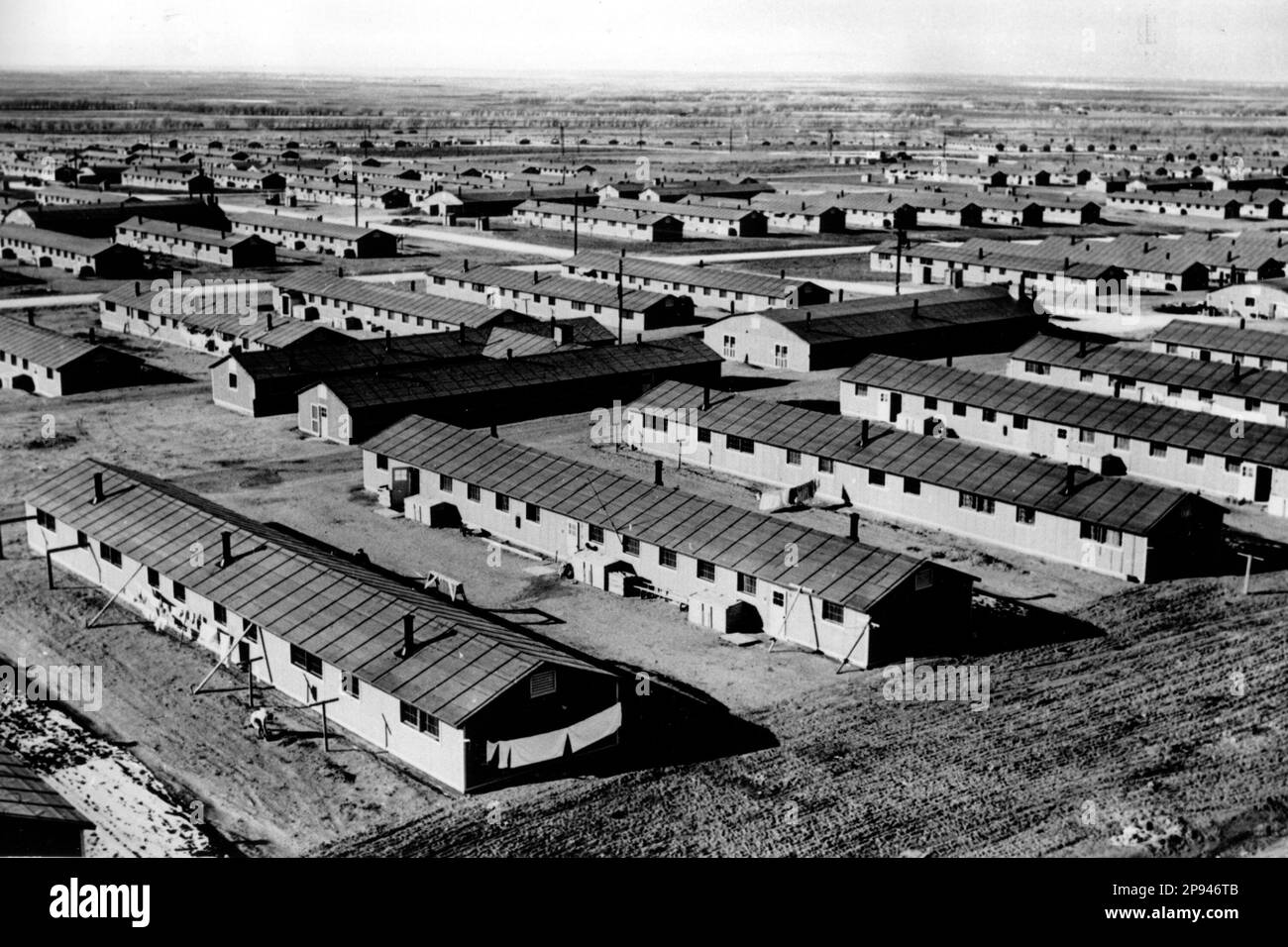 **FILE** In this June 21, 1943 file photo, the housing barracks, built ...