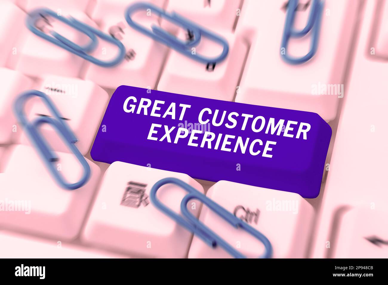 Inspiration showing sign Great Customer Experience. Business approach ...