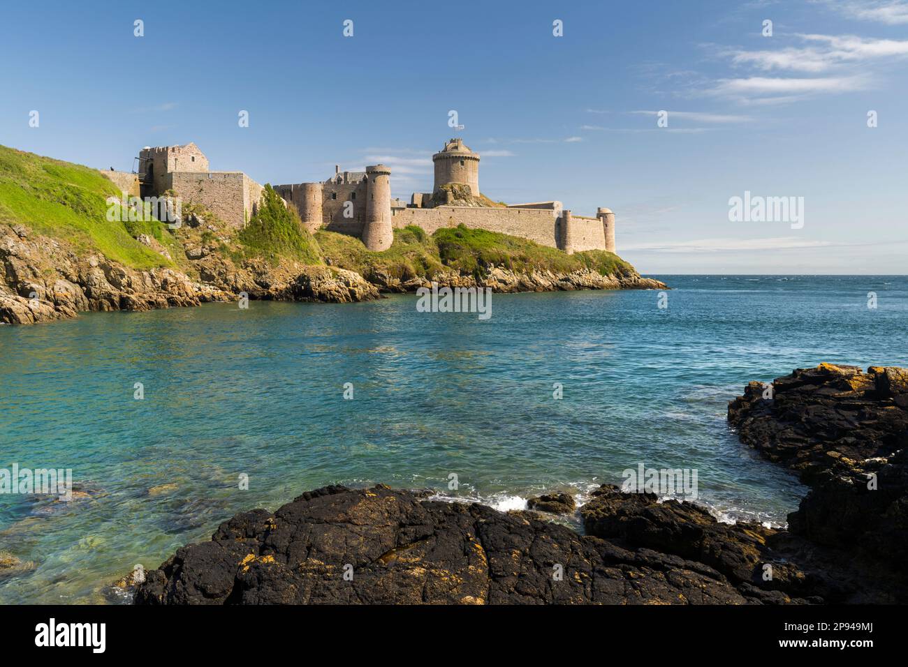 Fort la Latte, Brittany, France Stock Photo - Alamy