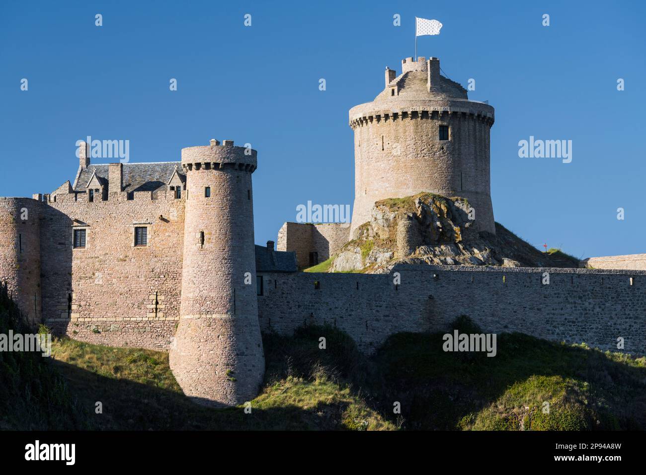 Fort la Latte, Brittany, France Stock Photo - Alamy