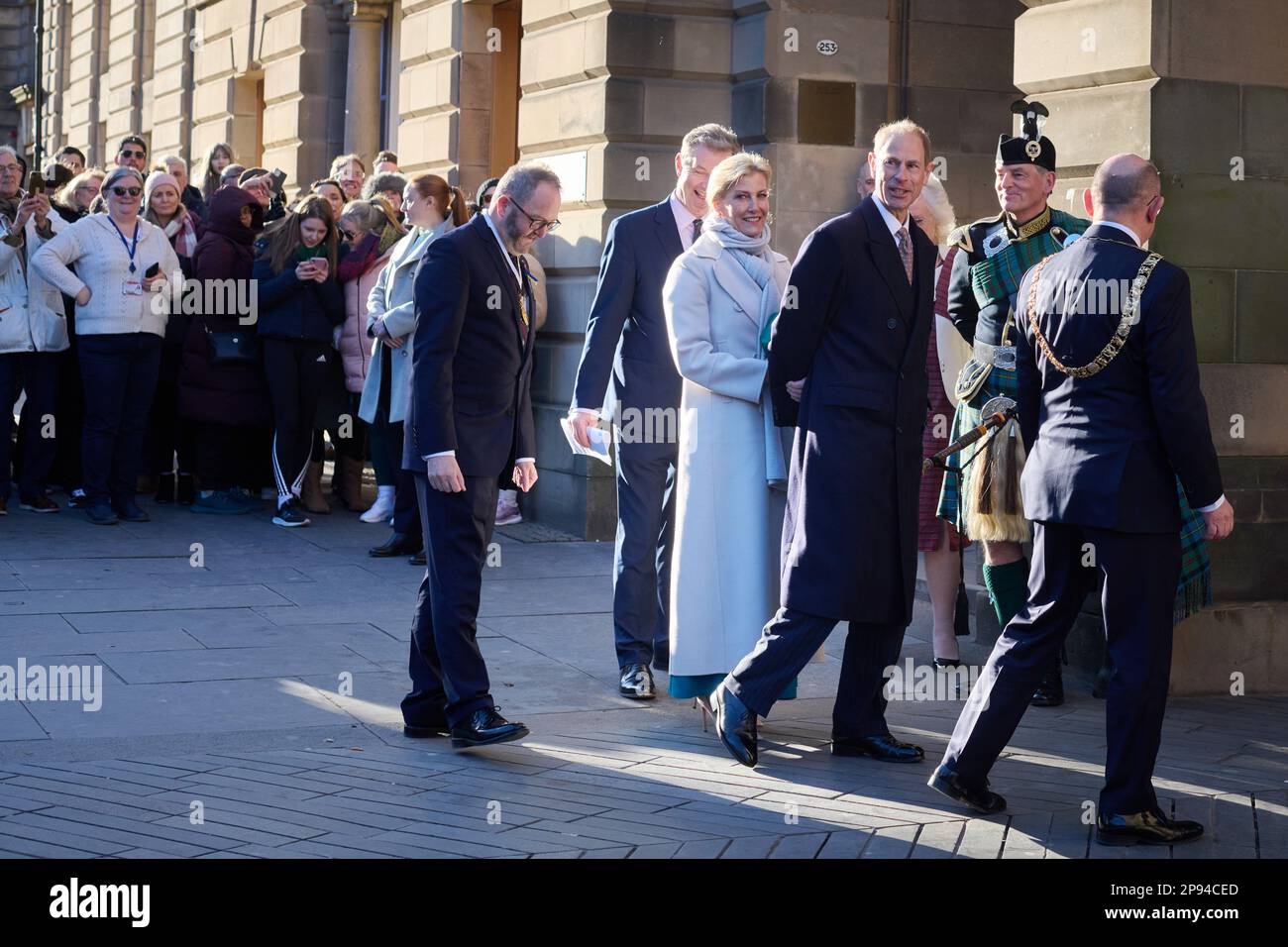 Edinburgh Scotland, UK 10 March 2023. New Duke of Edinburgh Prince ...