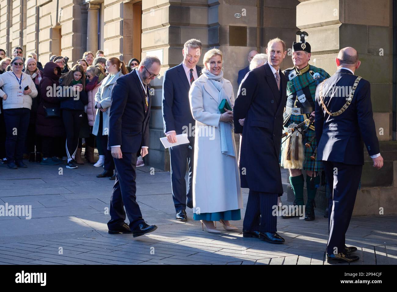 Edinburgh Scotland, UK 10 March 2023. New Duke of Edinburgh Prince ...