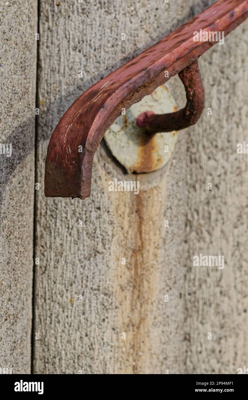 Handrail metal vintage hi-res stock photography and images - Alamy