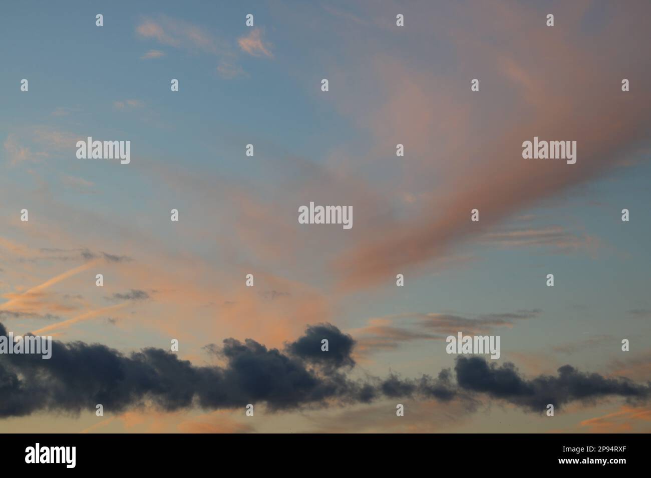 Clouds at sunset Stock Photo - Alamy