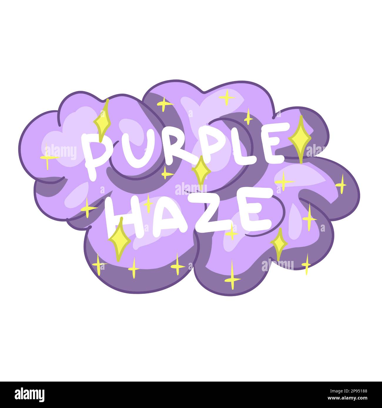 Cannabis flower haze Stock Vector Images - Alamy