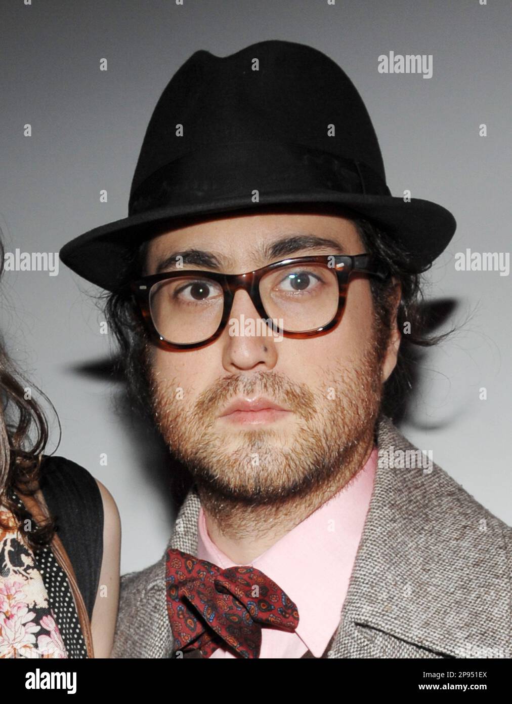 Musician Sean Lennon attends the Charlotte Ronson Fall 2009 fashion ...