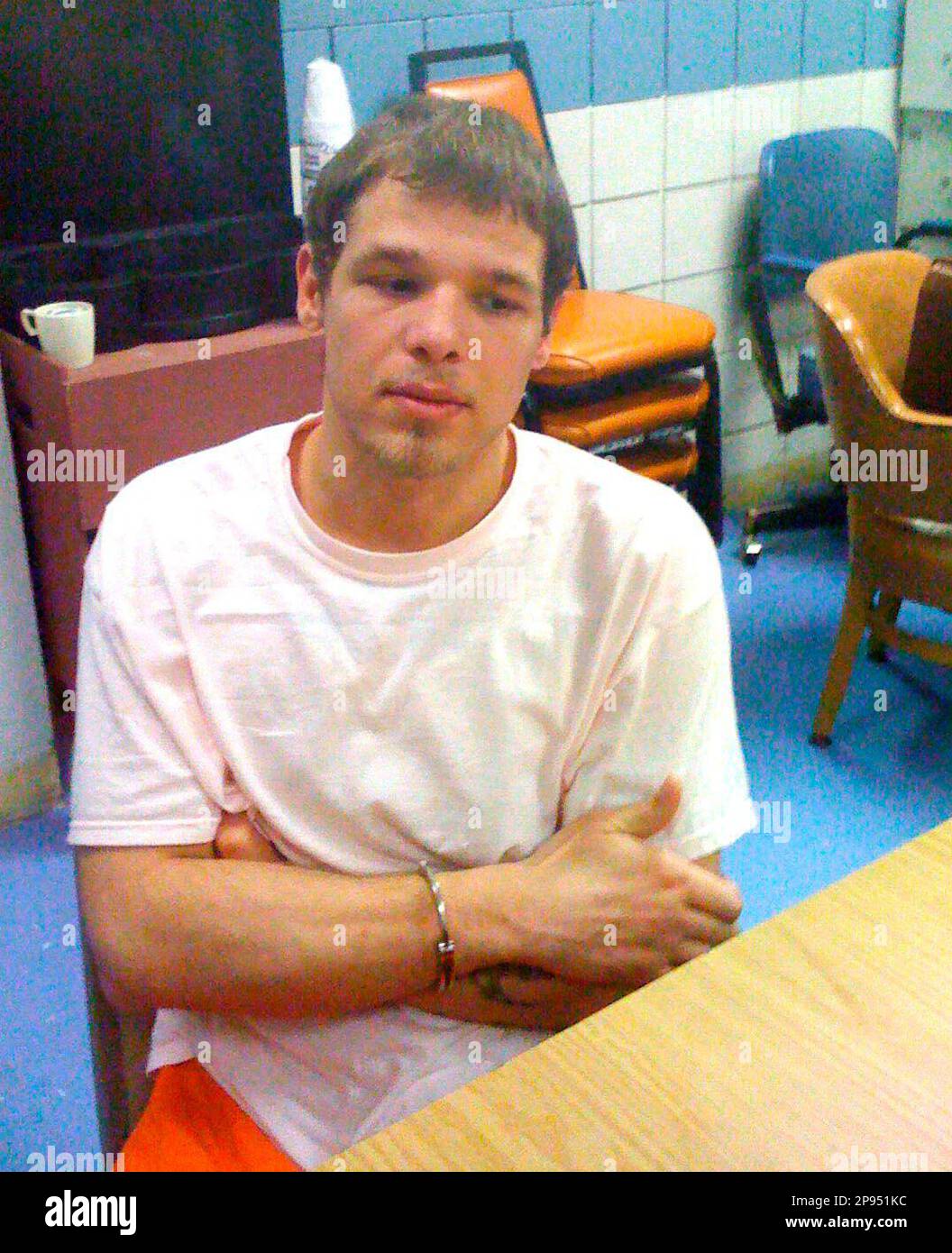 Shaun Earl Arender is shown at the Navarro County Justice Center in ...