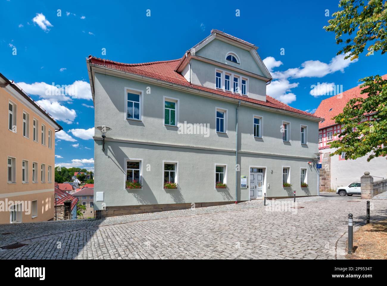 City library, Eisfeld Castle, protected monument, renovation, house ...