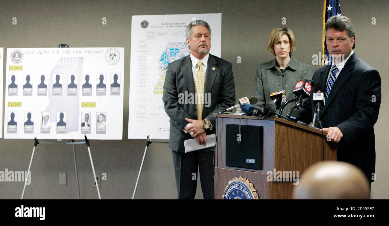 FBI Special Agent Frederick T. Brink, left, and U.S. Department of ...