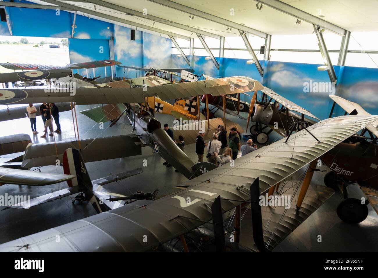 The Vintage Aviator Ltd hangar at Hood Aerodrome, Masterton, New ...