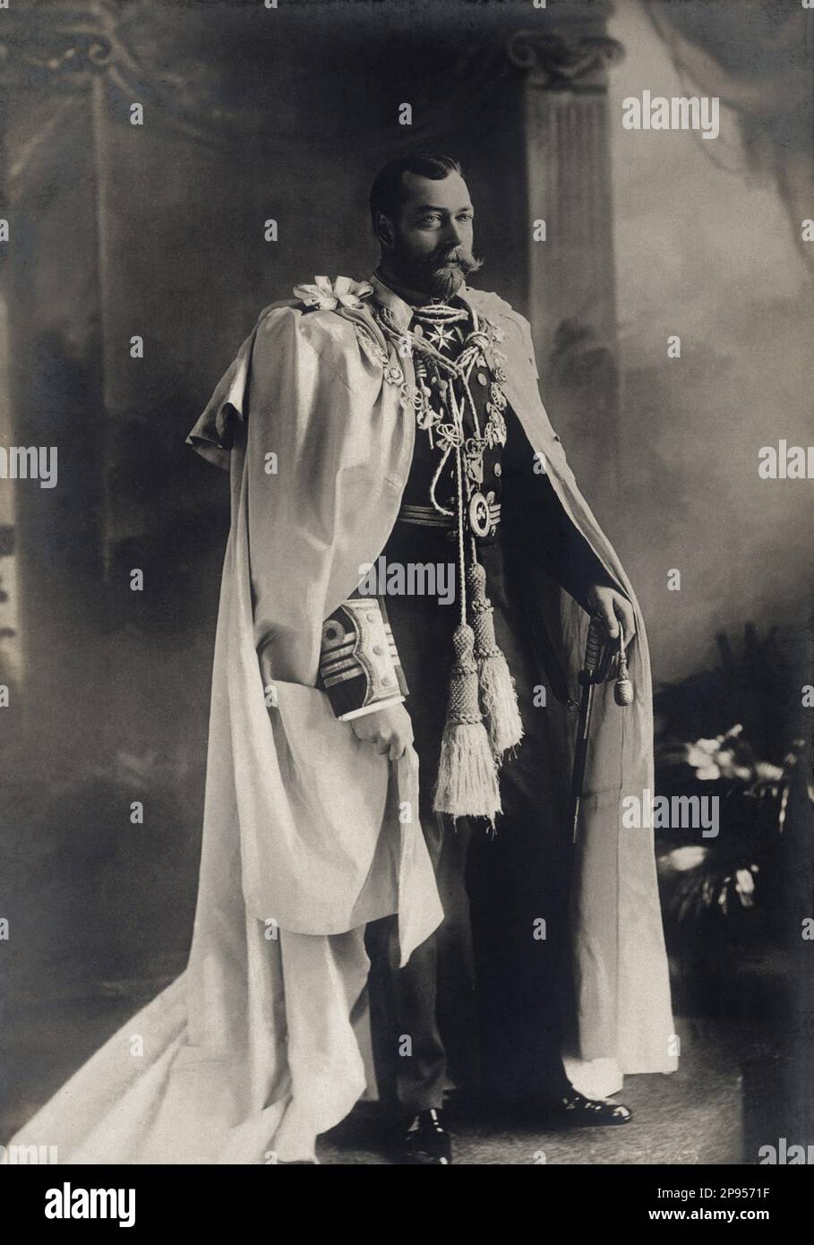 1908 ca , London , GREAT BRITAIN : The future King GEORGE V of the ...