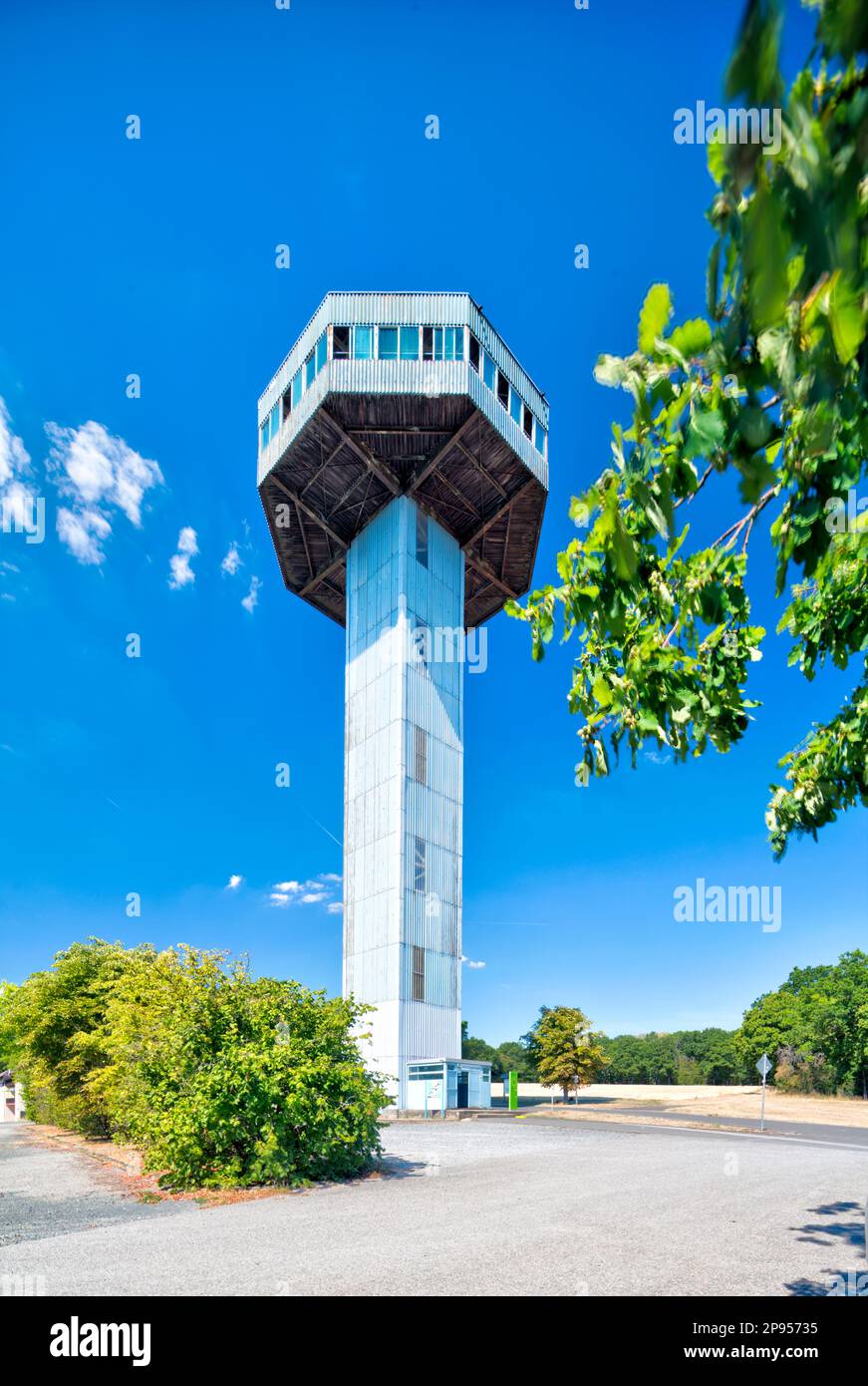 Bavarian Tower, former border, Green Belt, observation tower, Zimmerau ...