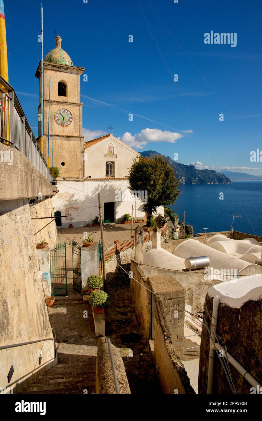 From Agerola to Amalfi is a steep path with thousands of steps that ...