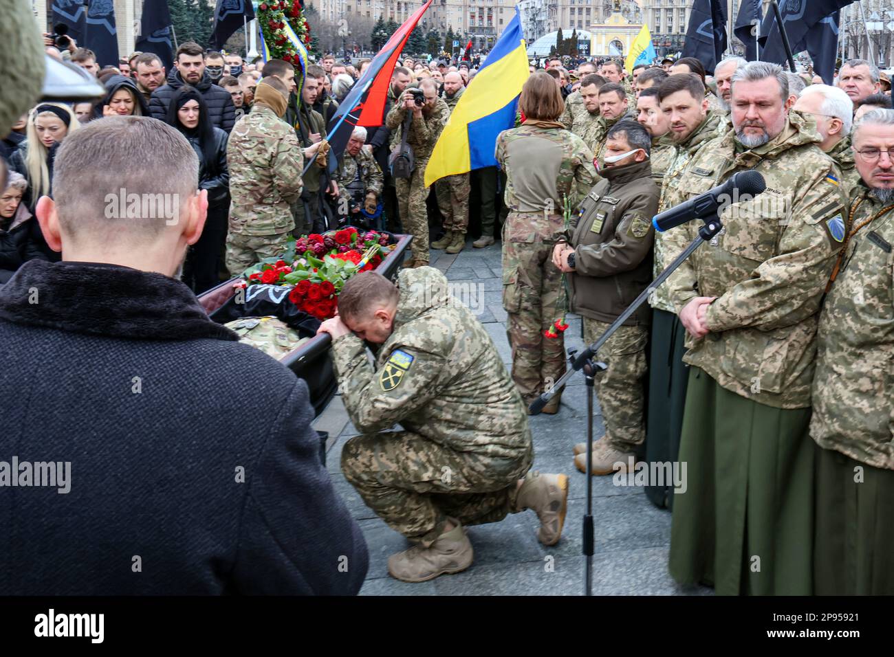 KYIV, UKRAINE - MARCH 10, 2023 - Commander-in-Chief of the Armed Forces of Ukraine Valerii ...