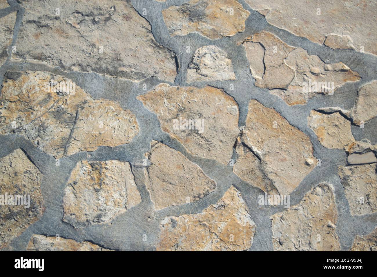 A rough cobblestone ground texture Stock Photo - Alamy