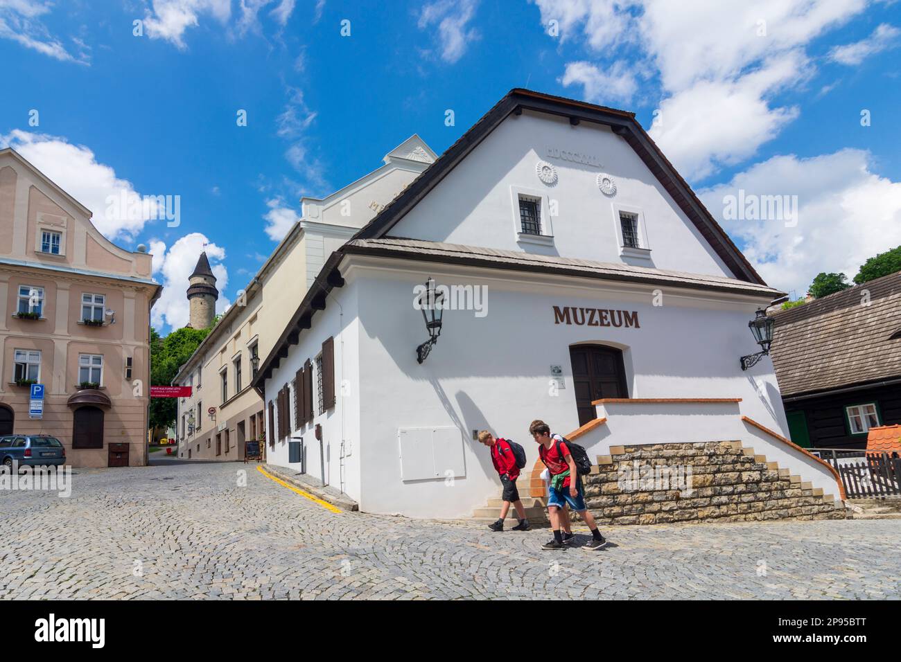 Tower truba of stramberk strahlenberg castle hi-res stock photography ...